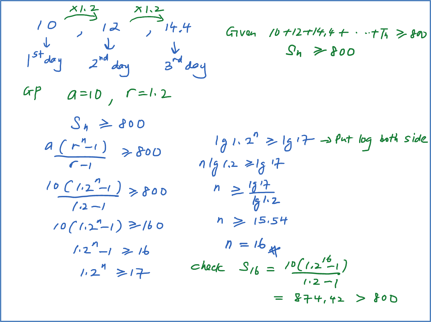 5.5.3 Geometric Progressions, SPM Practice (Paper 1) - SPM Additional ...