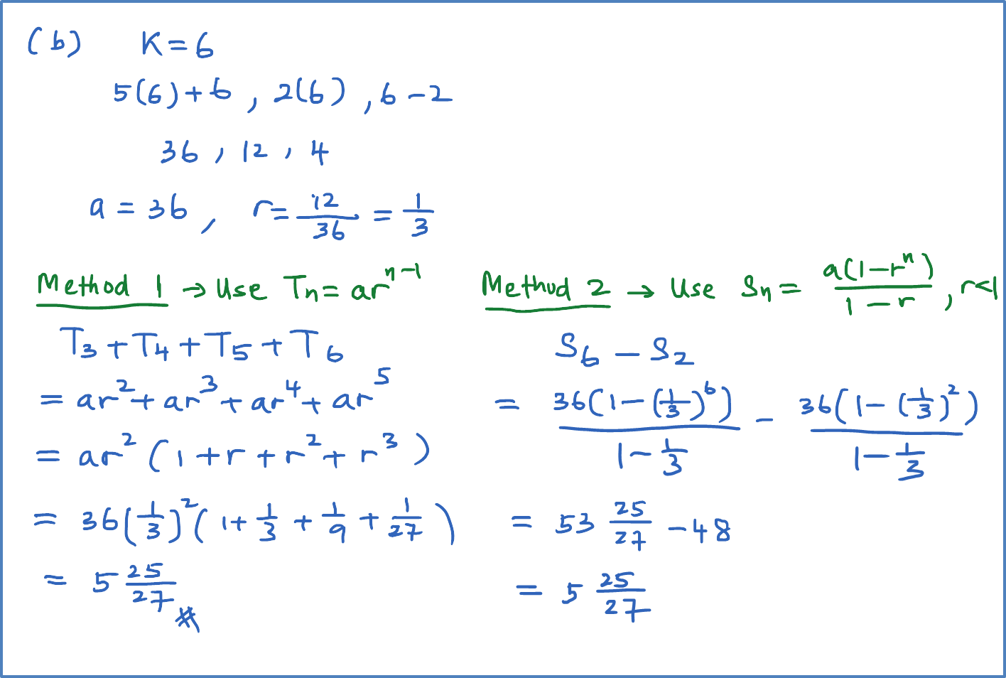 5.5.1 Geometric Progressions, SPM Practice (Paper 1) - SPM Additional ...