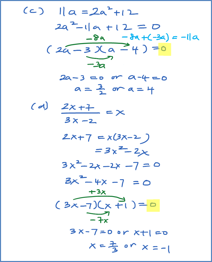 2.12.1 Quadratic Functions, SPM Practice (Paper 1) - SPM Additional ...