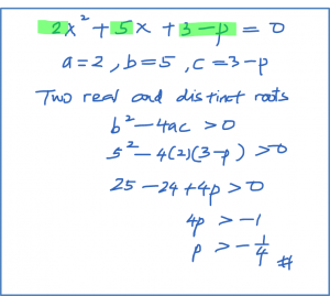 2.12.5 Quadratic Functions, SPM Practice (Paper 1) - SPM Additional ...