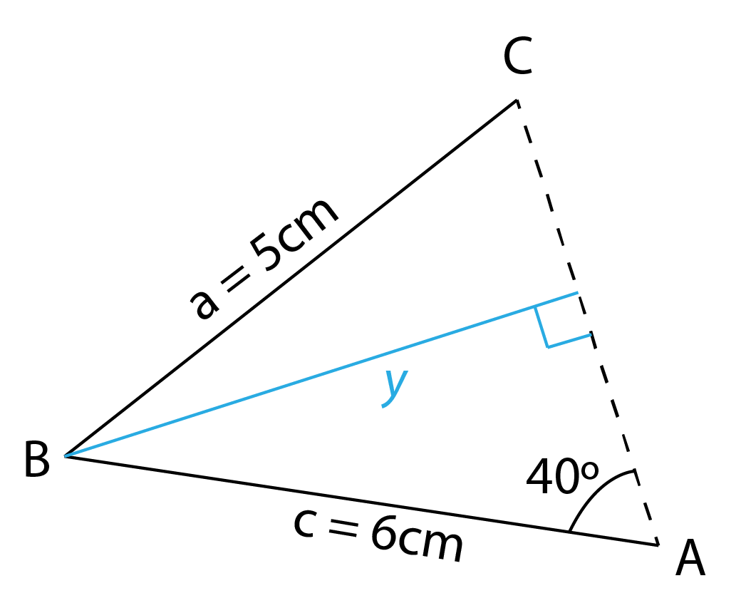 Sine Rule - Ambiguous Case - Example - SPM Additional Mathematics