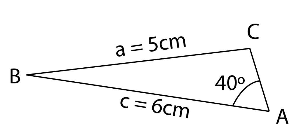 Sine Rule - Ambiguous Case - Example - SPM Additional Mathematics